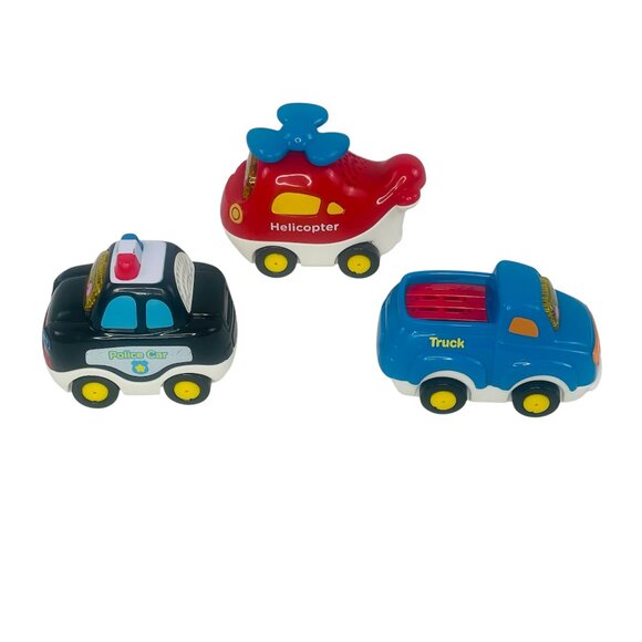 vtech | Toys | Vtech Kids Toy Go Smart Wheels 3 Vehicle Set Pickup ...